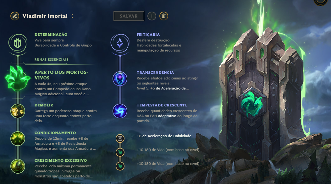 LoL: Nova build do Vladimir upando o W deixa ele imortal - Mais Esports