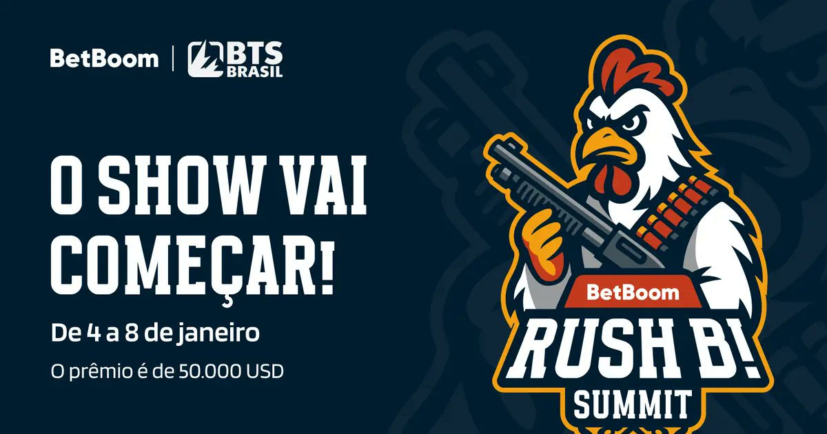 BetBoom RUSH B! Summit: Todos os times que jogarão o torneio - Mais Esports